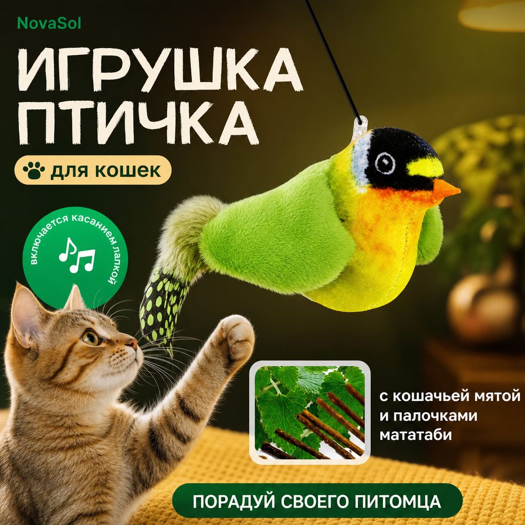Набор натуральных палочек мататаби для кошек, безопасный, кошачья мята, натуральный мататаби