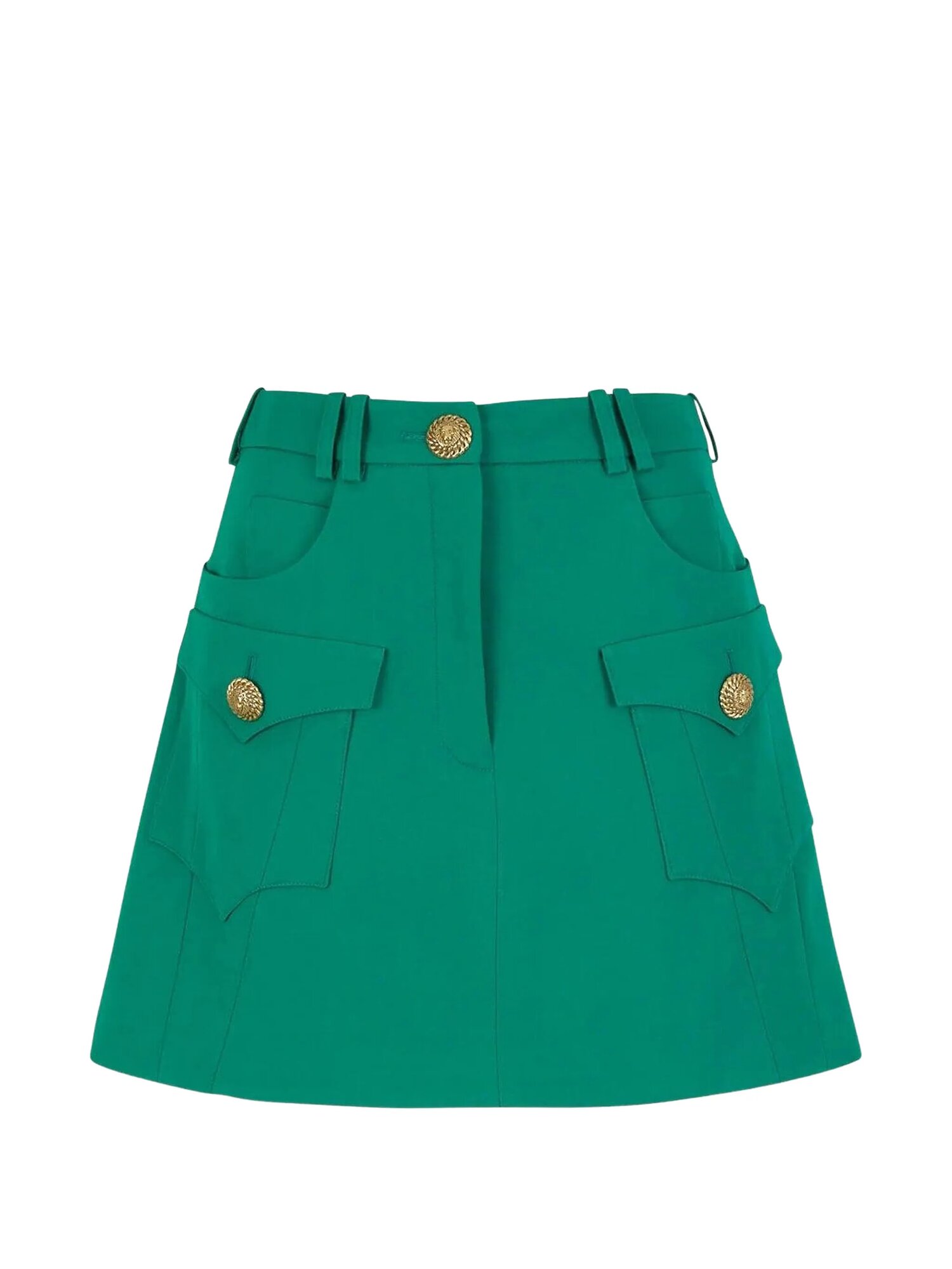 Юбка Button-embellished mini skirt