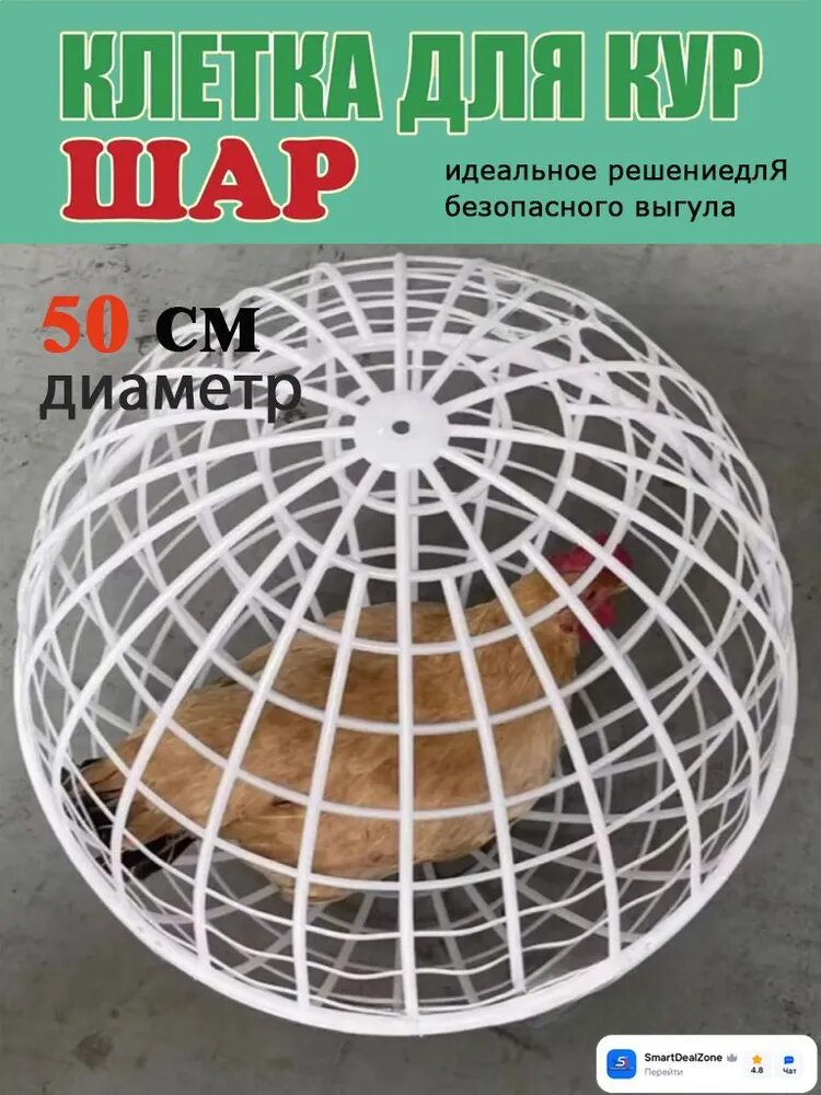 Клетка Шар для Кур и животных, диаметр50.01cm
