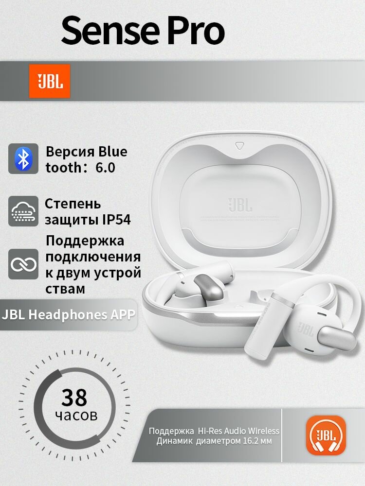 JBL Sense Pro Беспроводная Bluetooth-гарнитура