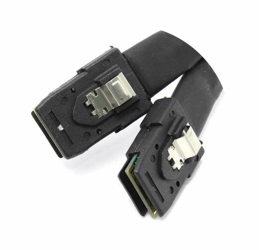 Кабель LSI Broadcom LSI00255 CBL-SFF8087SB-05M LSI-47068-00 0,5м с разъёмом MiniSAS SFF-8087 для рейд-контроллеров и серверов