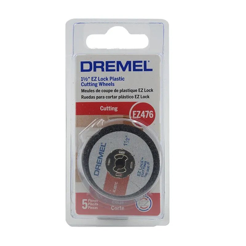 Dremel Круг отрезной EZ Lock 1 1/2" 38.1 x 0.6 мм №2 для пластика 5 шт