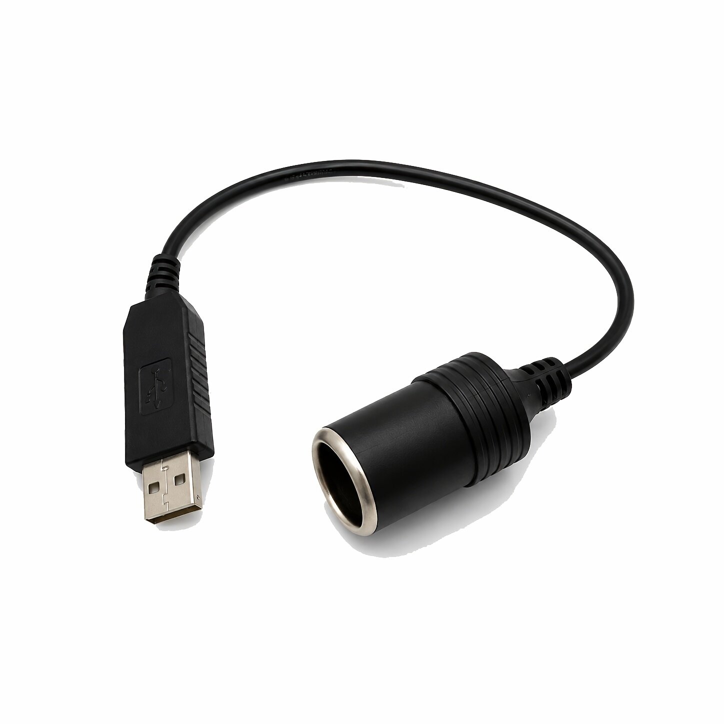12V USB конвертер-кабель адаптер без аккумулятора, 13,78 дюймов