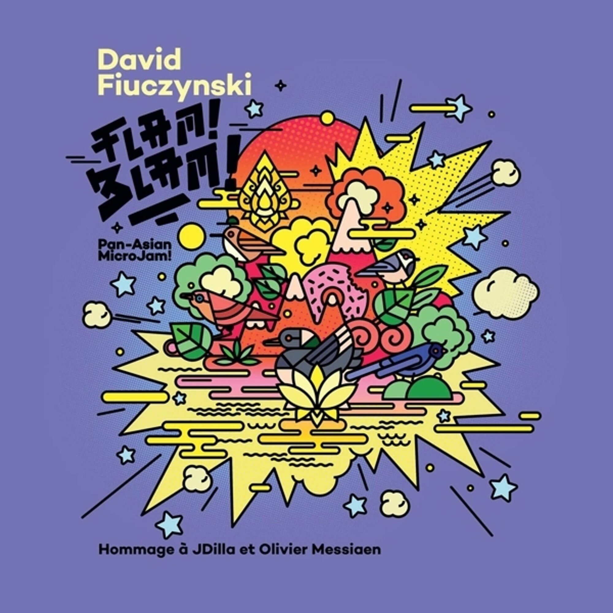 Виниловая пластинка David Fiuczynski - Flam! Blam! Pan-Asian Microjam! (LP Жёлтый винил) 2016