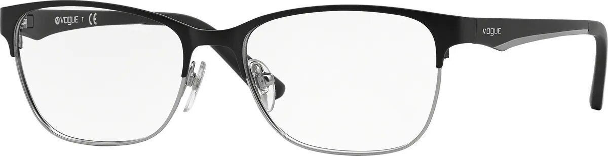 Оправа VOGUE 0VO3940 352S, тип оправы ободковая, материал оправы металл, пол женские, форма оправы прямоугольная