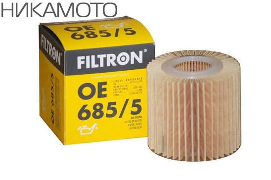 FILTRON OE6855 фильтр масляный!\ Toyota Yaris 1.4D-4D 06>/IQ 1.4D-4D 09>