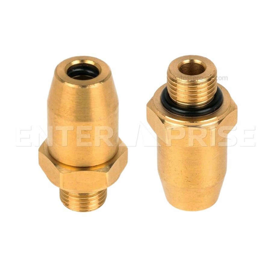 ENTERPRISE E521M16T10 Фитинг прямой трубок пневмосистемы автомобиля м16-10x1.5