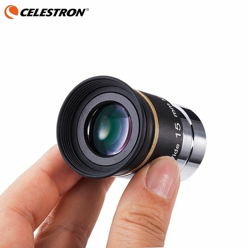 Celestron, UW15MM, окуляр, принадлежности для астрономического телескопа широкоугольный 15 мм для телескопа