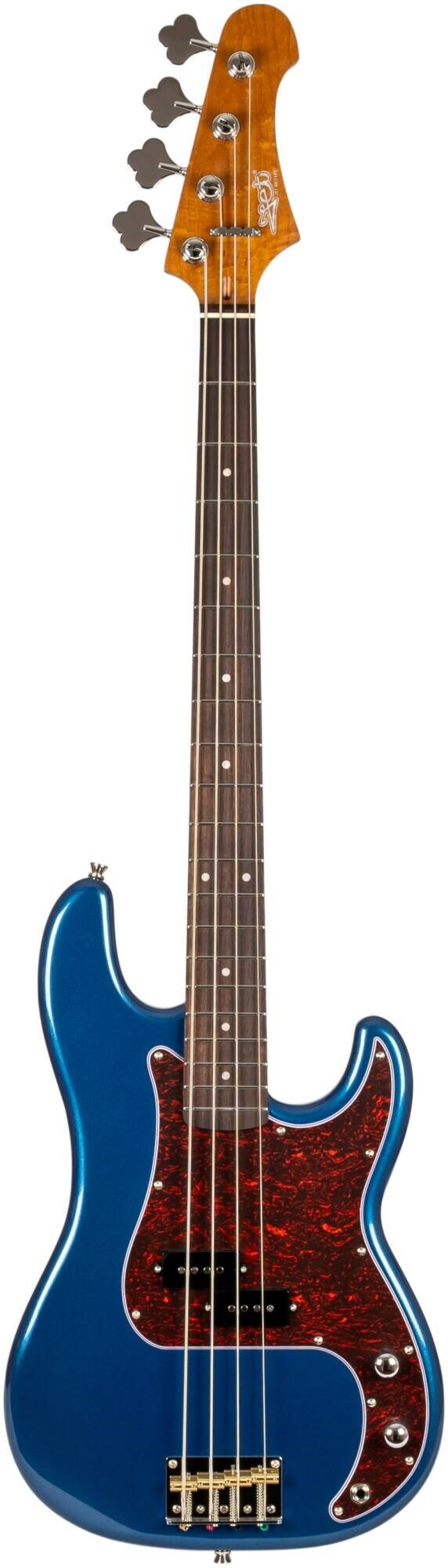 JET JPB-300 NBL R - бас-гитара, Precision Bass, корпус - тополь печеный, гриф клен печеный, накладка палисандр, цвет синий (Navy Blue)