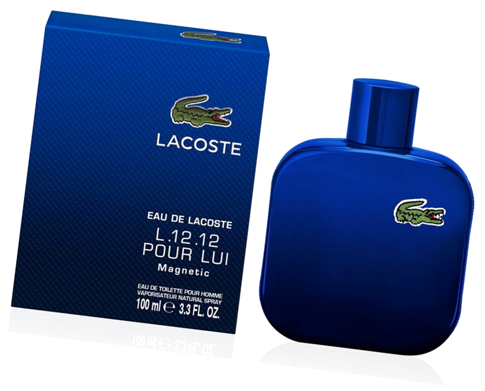 Мужской одеколон Lacoste L 12 12 Magnetic Pour Lui 100 мл - Лакост Л 12 12 Пур Луи Магнетик