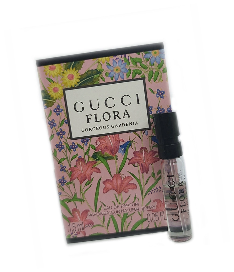Gucci Flora Gorgeous Gardenia Parfum для женщин 1.5 мл сэмпл - Гуччи Флора Гордес Гардения пробник