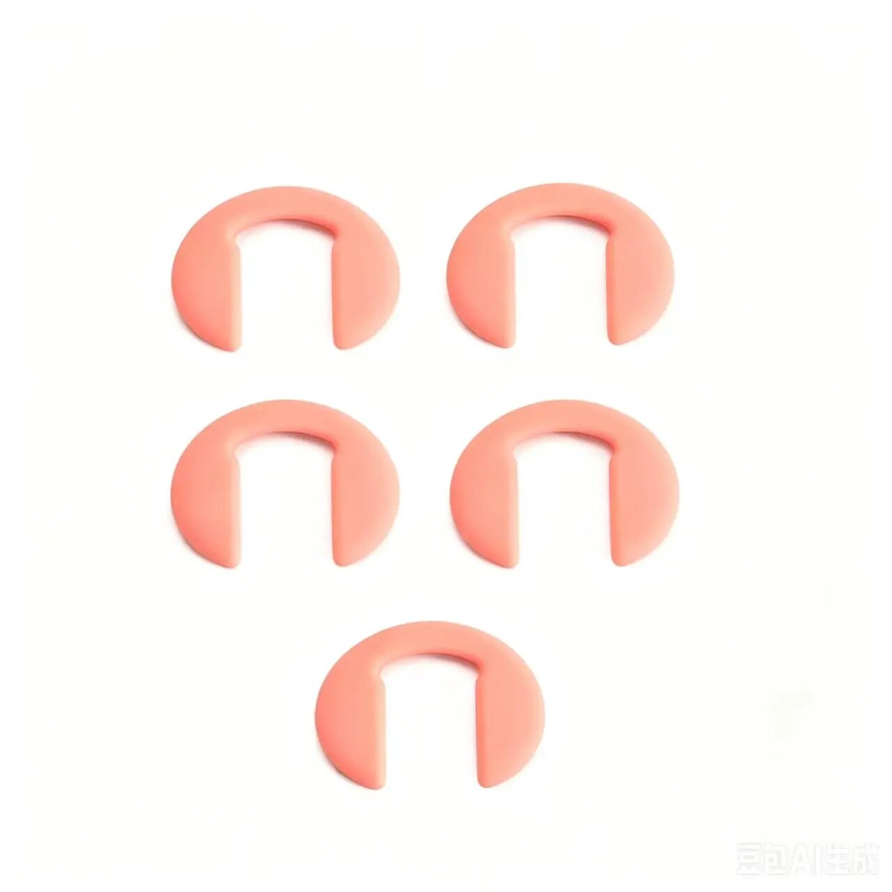 5 шт. силиконовых носоупоров JINHF для детских очков 5pcs E