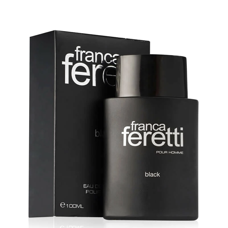 Franca Feretti Black туалетная вода мужская 100 мл - Франка Феретти Блек одеколон