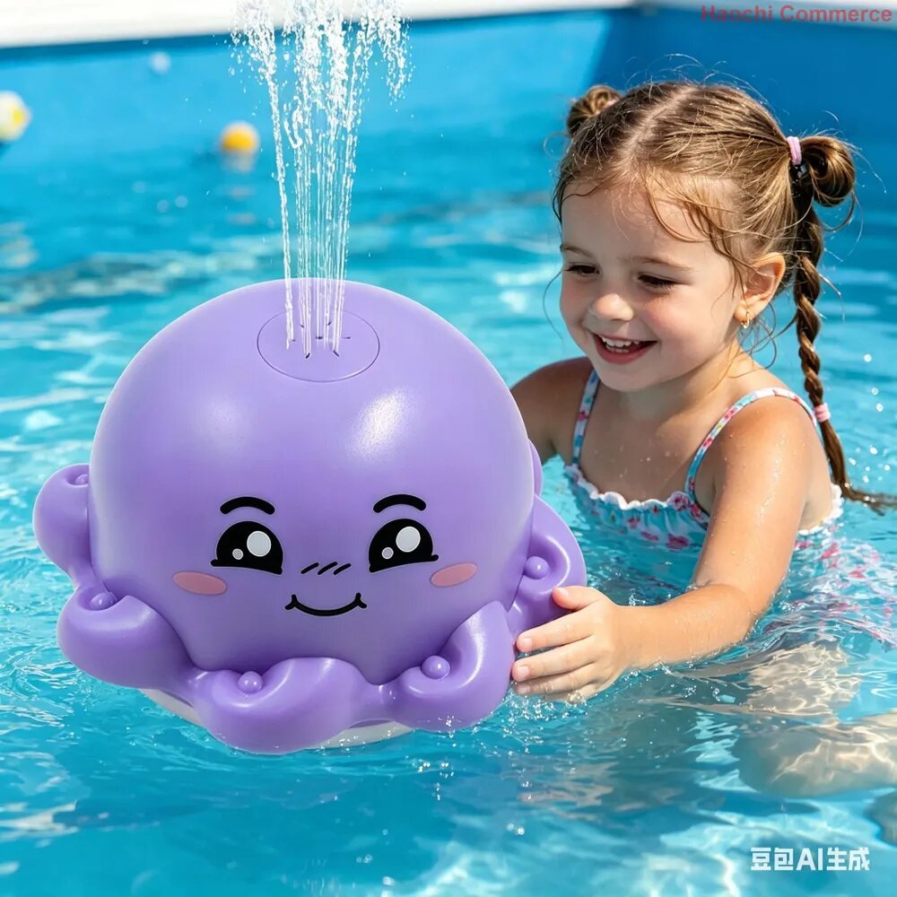 Игрушка для ванной осминожка, для малышей, игрушка для купания