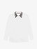 Рубашка Max Mara Embellished-collar shirt, размер 44, бежевый/белый