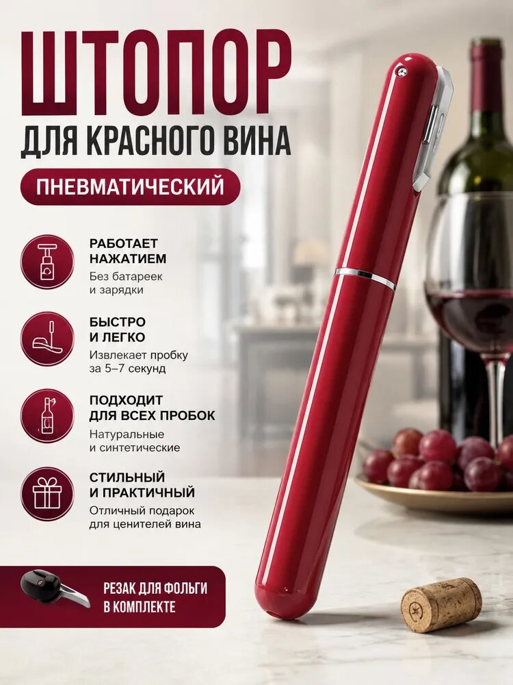 Насос вакуумный для вина "kaipingqi"