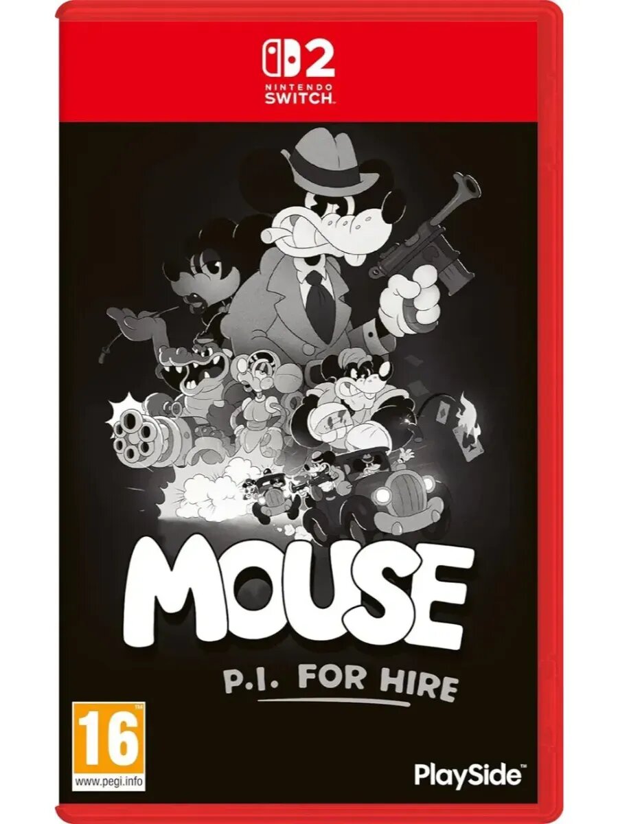 Игра MOUSE: P.I. For Hire (Switch 2, Русские субтитры)