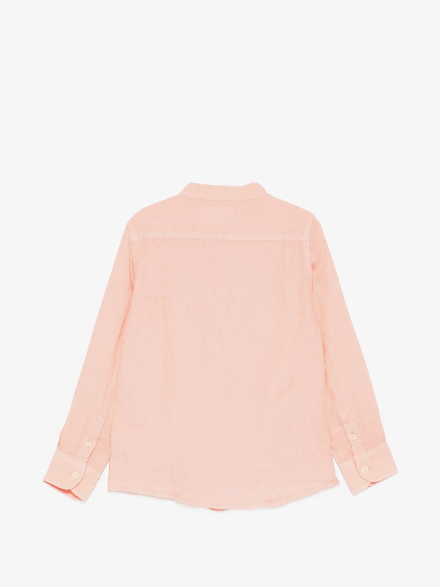 Рубашка MC2 Saint Barth Embroidered shirt, размер 4 года, оранжевый — фото 1