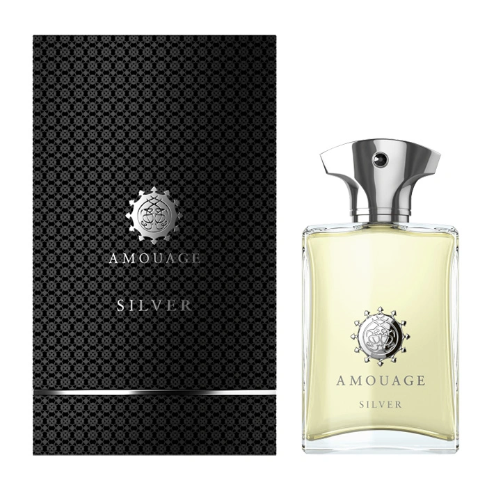Amouage Silver Man - мужская парфюмерная вода 100 мл / Амуаж Сильвер, Серебряный