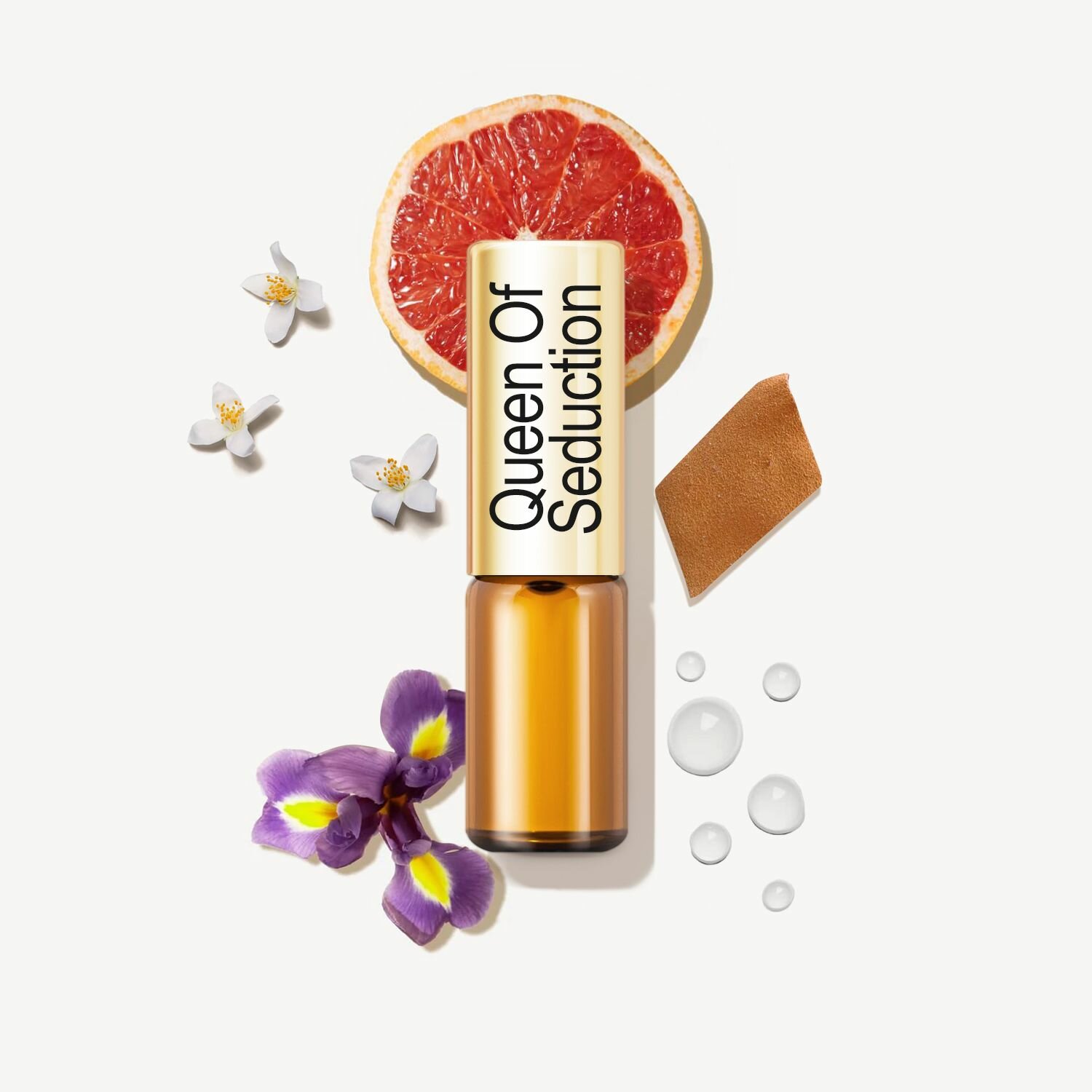 La Parfum Galleria Queen of Seduction Масляные свежие женские духи, 3 мл.