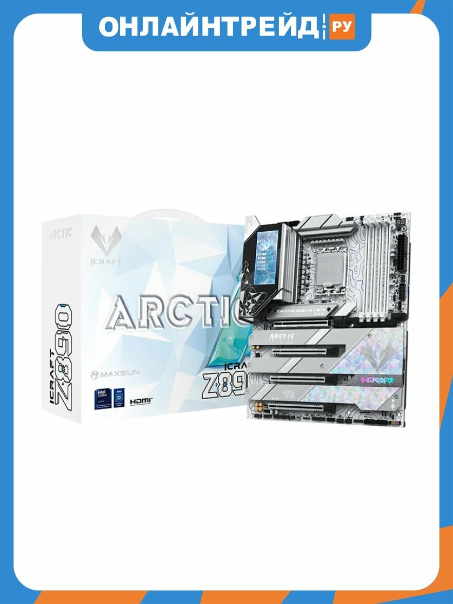 Материнская плата Maxsun MS-iCraft Z890 ARCTIC (LGA1851, ATX)