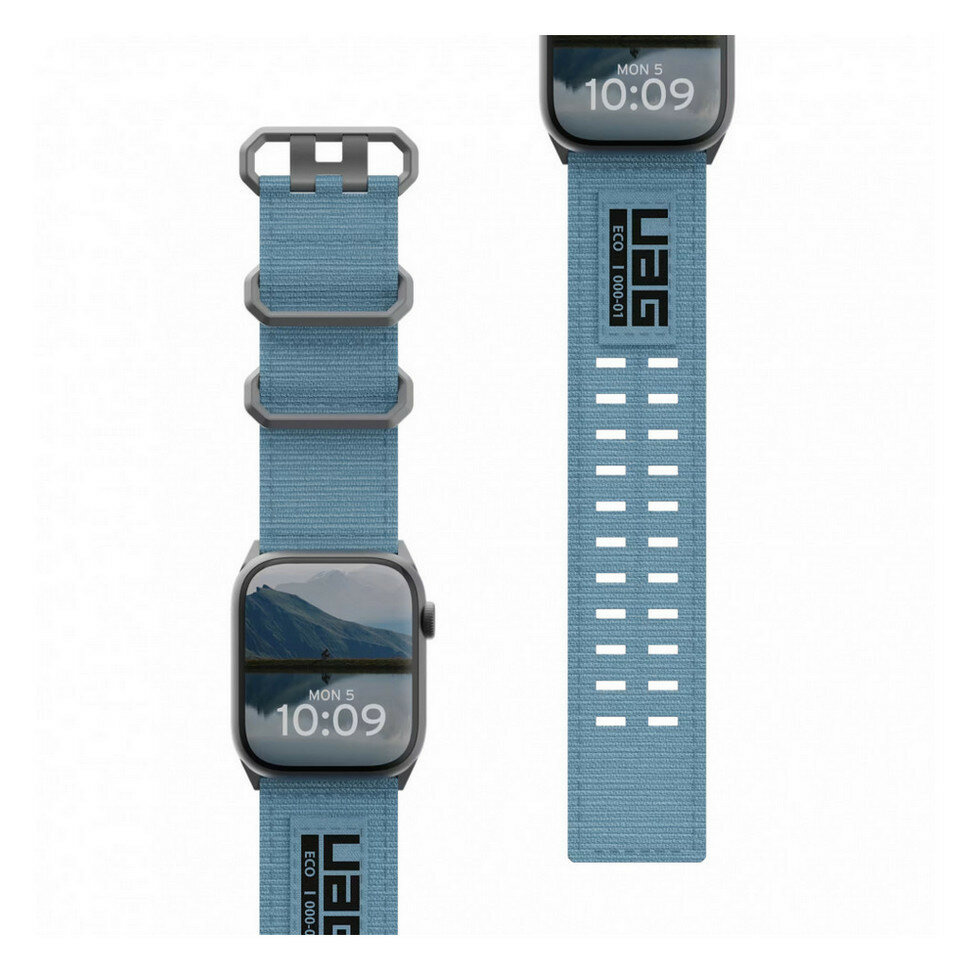 Ремешок UAG Metropolis Strap для Apple Watch 49/46/45/44 мм (194159114151) Cloud Blue