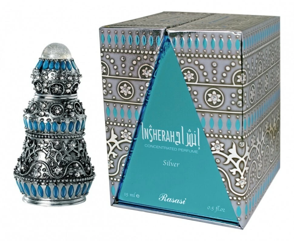 Масляные духи Расаси Иншера Серебро 15 мл / Rasasi Insherah Silver женские