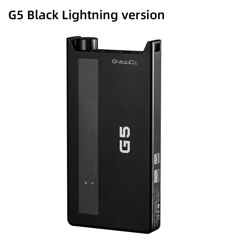 TOPPING G5 Black Lightning ЦАП и усилитель