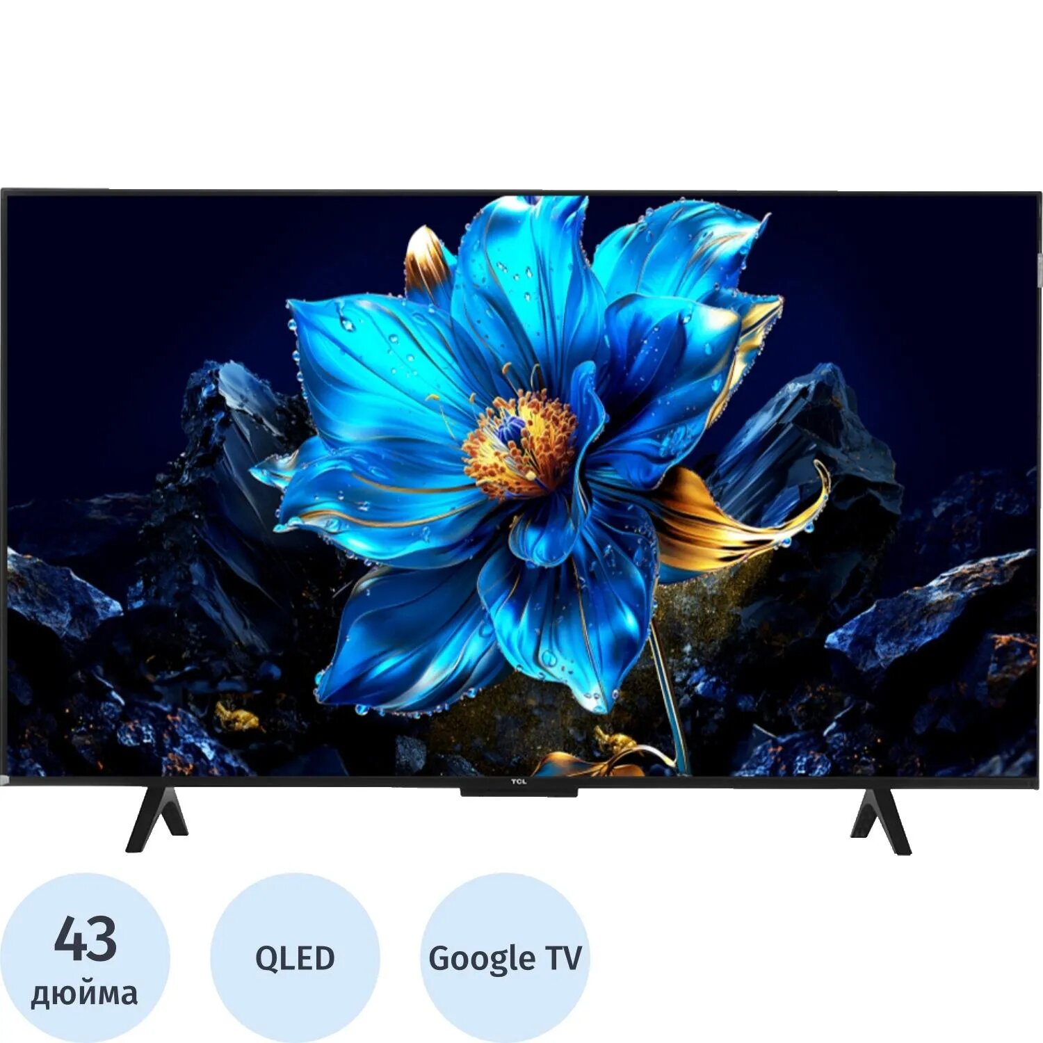 Телевизор TCL 43P7K, QLED
