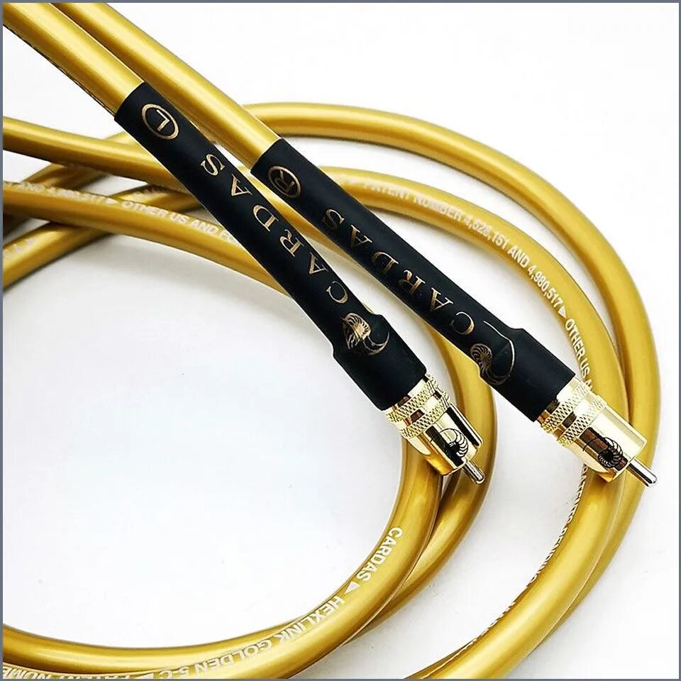 Cardas Audio Аудиокабель RCA/RCA, 0.5 м, светло-желтый