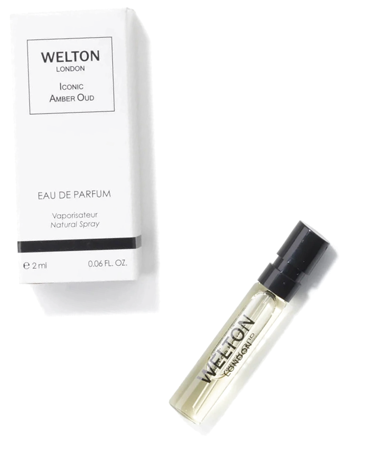 Iconic Amber Oud Welton London sample 2ml