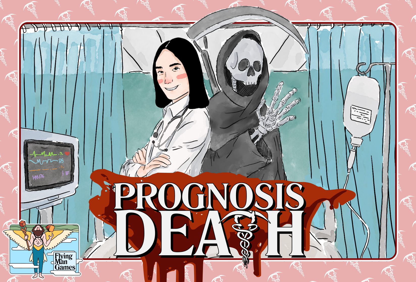 Настольная игра Prognosis Death / Прогноз Смерти на английском языке