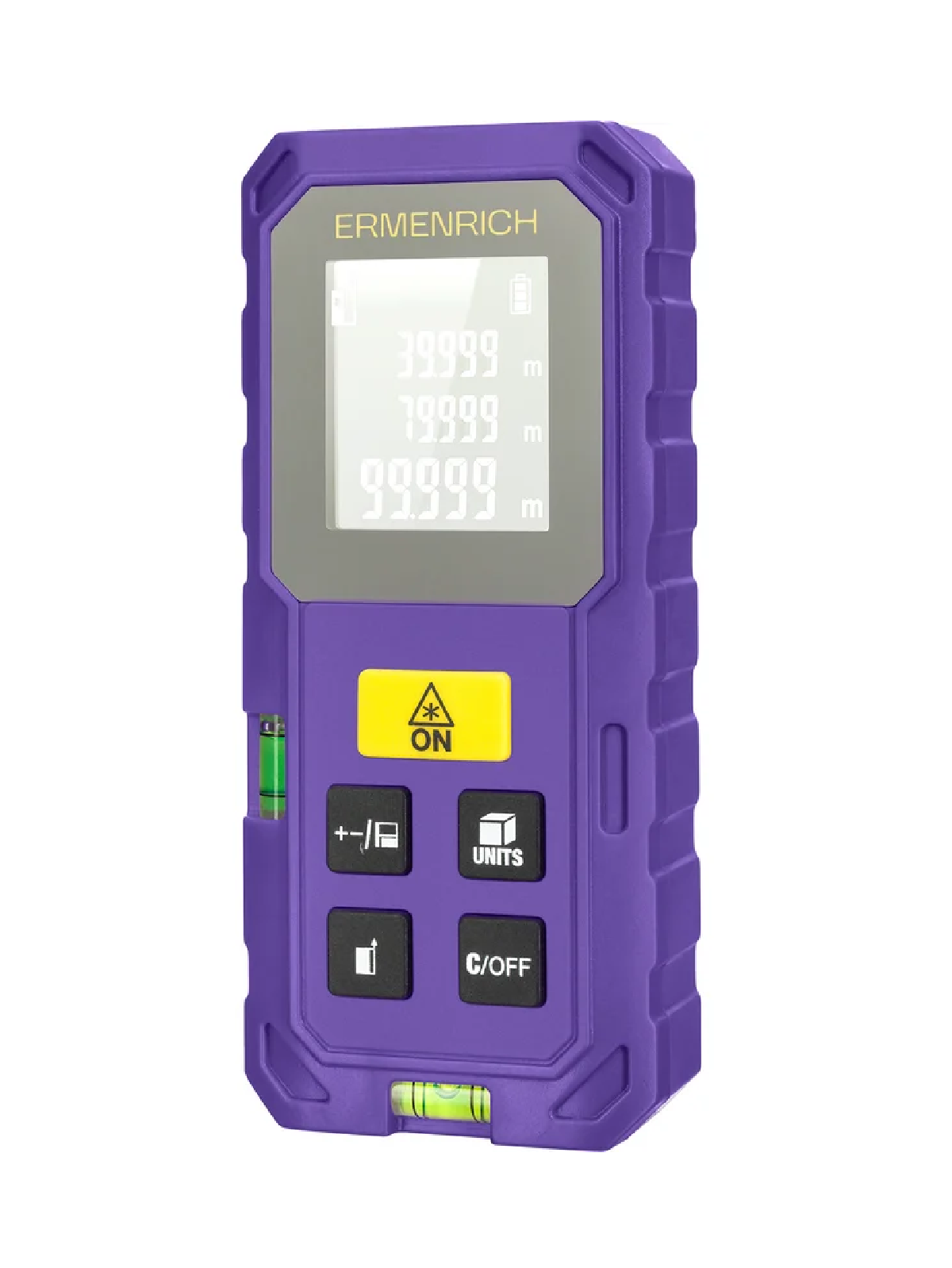 Рулетка Ermenrich Reel PLUS GS40 (86257) лазерная, 40 м, фиолетовый