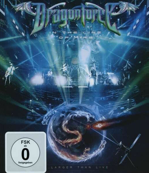 Музыкальное видео Dragonforce — In The Line Of Fire (Larger Than Live)(Blu-ray)