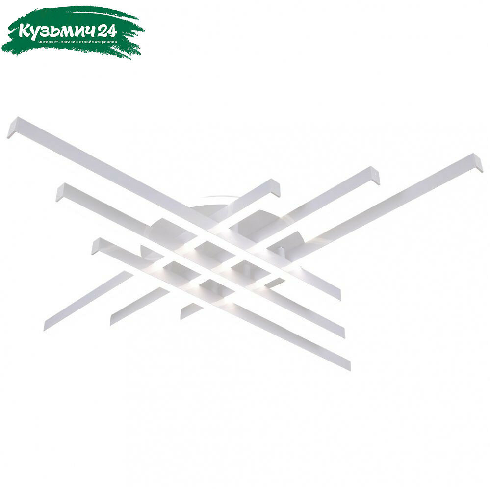 Люстра Reluce 31107-0.3-6+1S WT, LED, 52 Вт, металл, до 18 кв. м