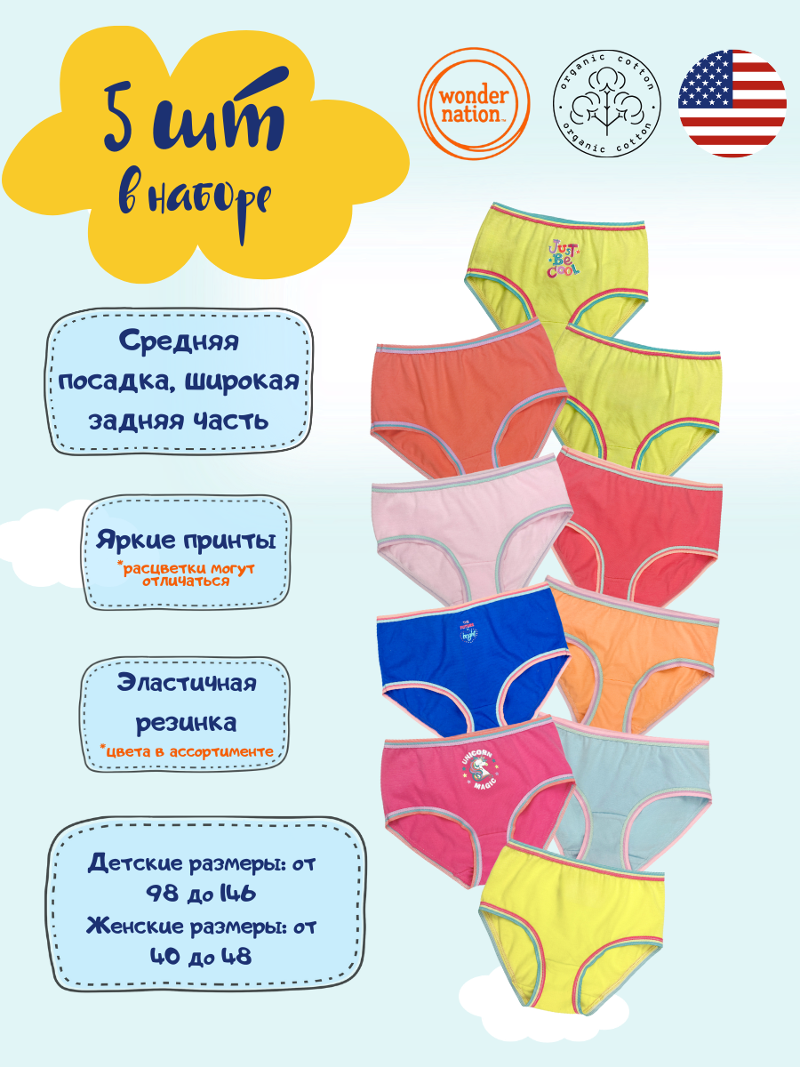 Трусы Wonder nation, комплект