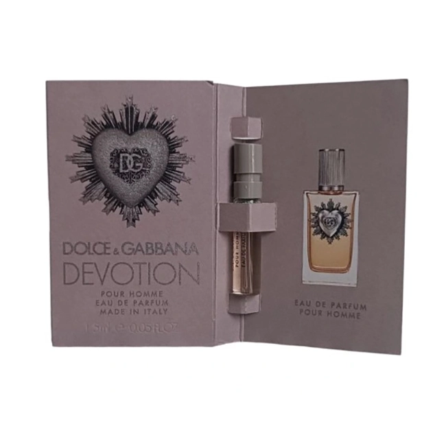 Мужская парфюмерная вода Devotion Pour Homme 1.5 мл - сэмпл Дольче Габбана