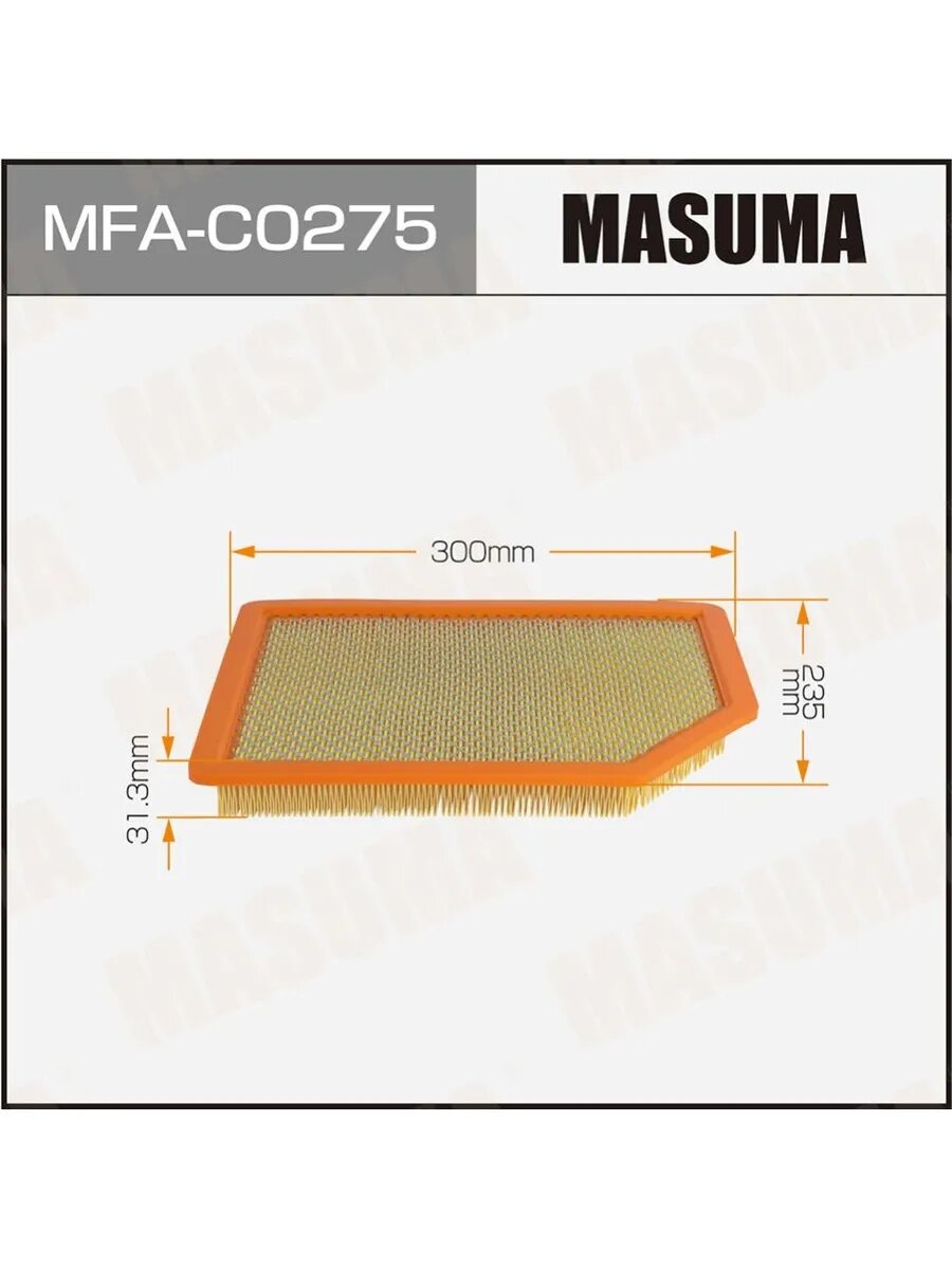 Фильтр воздушный A0891 для а/м JAC T8 PRO (1/20), арт. MFAC0275