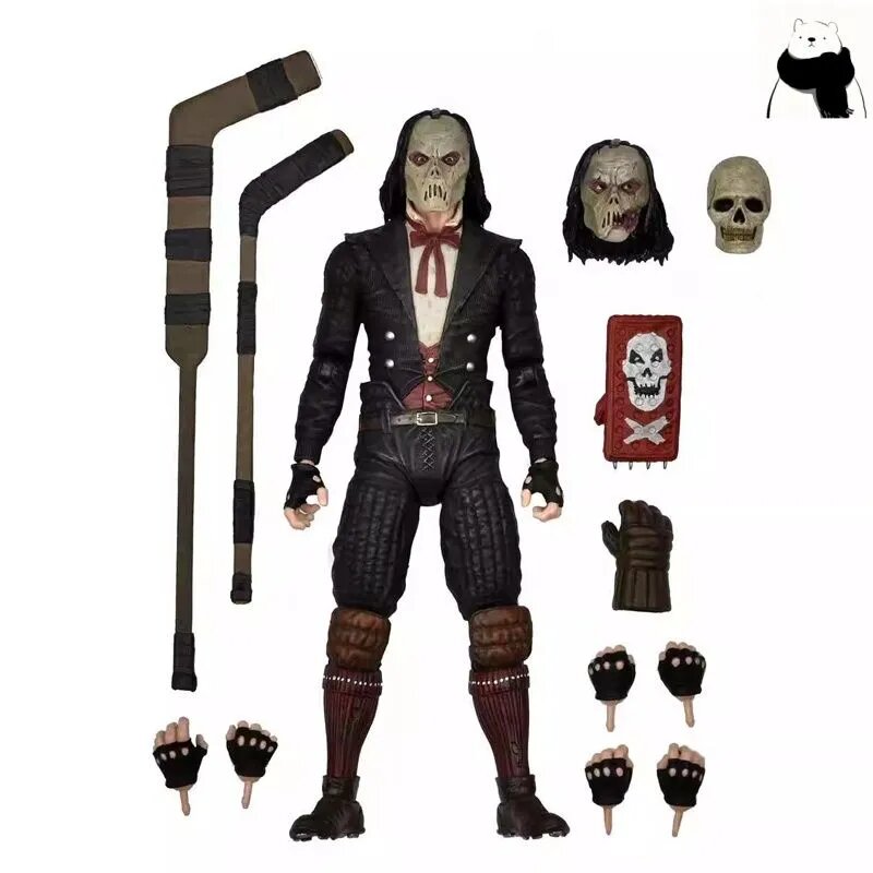 Neca 54294 Teenage Mutant Ninja Turtles Casey Jones As The Phantom Ultimate Action Figure TMNT / Кейси Джонс В роли Главного героя-Призрака Предмет коллекционирования Игрушки для детей