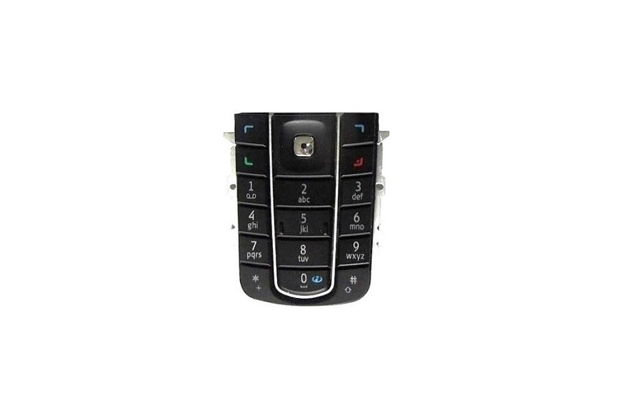 Клавиатура для раритетного мобильного телефона Nokia 6230i Black Производство Финляндия