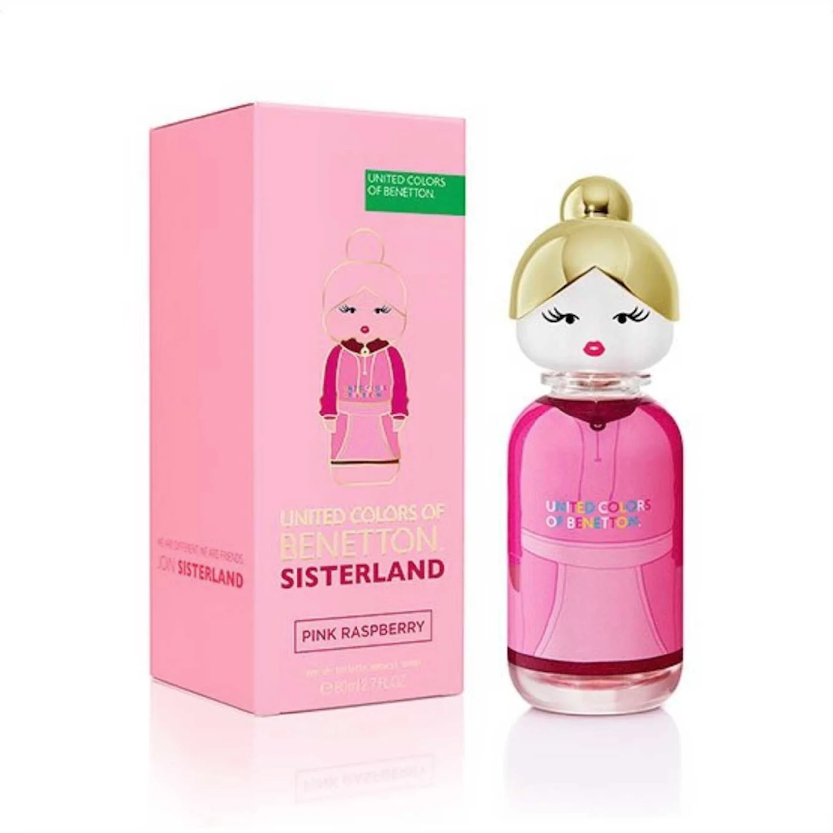 Туалетная вода женская 80 мл Benetton Sisterland Pink Raspberry - Систерленд Пинк Распберри
