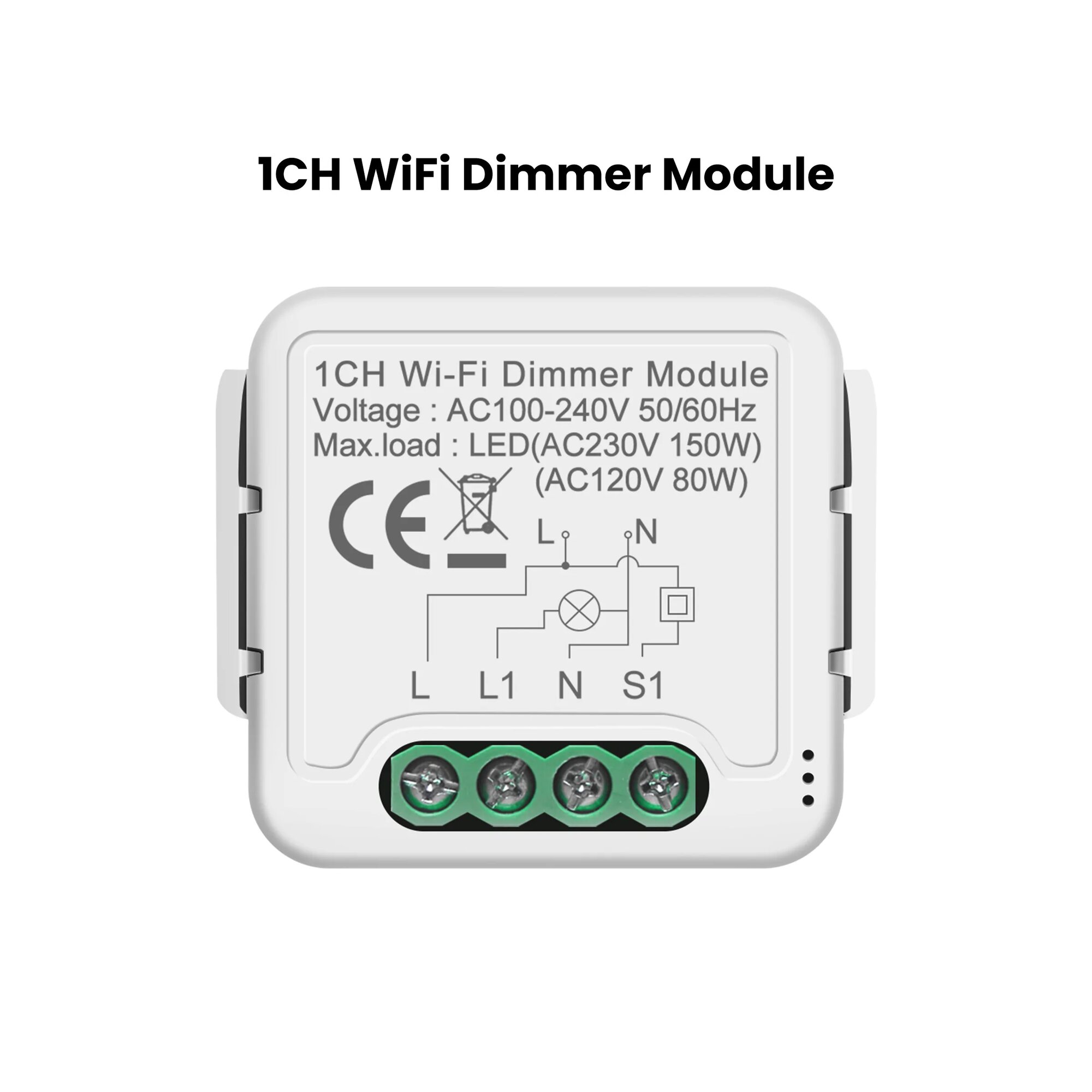 Диммер WiFi 1CH, WF Dimmer, Цвет: WF Dimmer 1CH