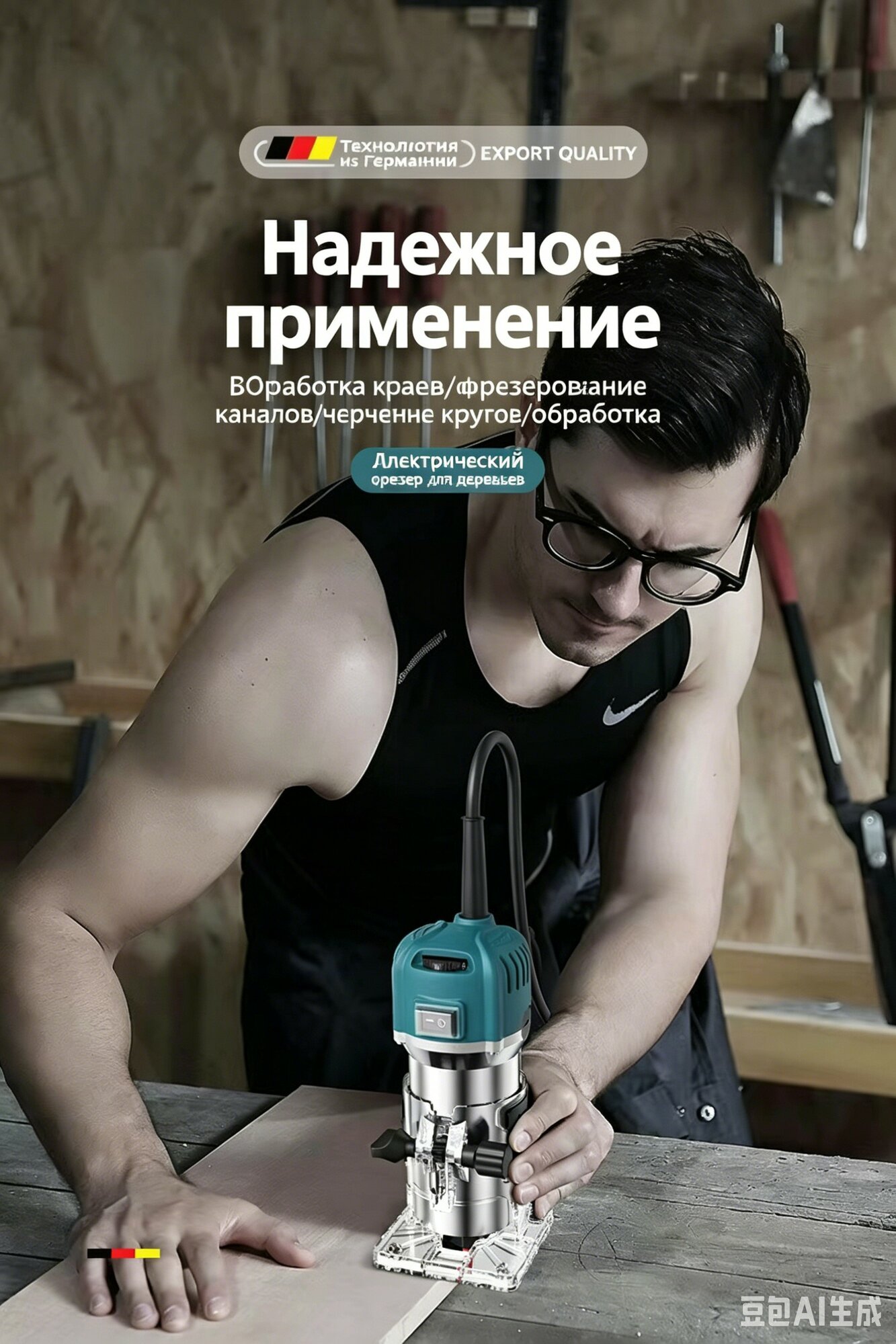 Фрезерный станок для точной обработки дерева, регулируемый al