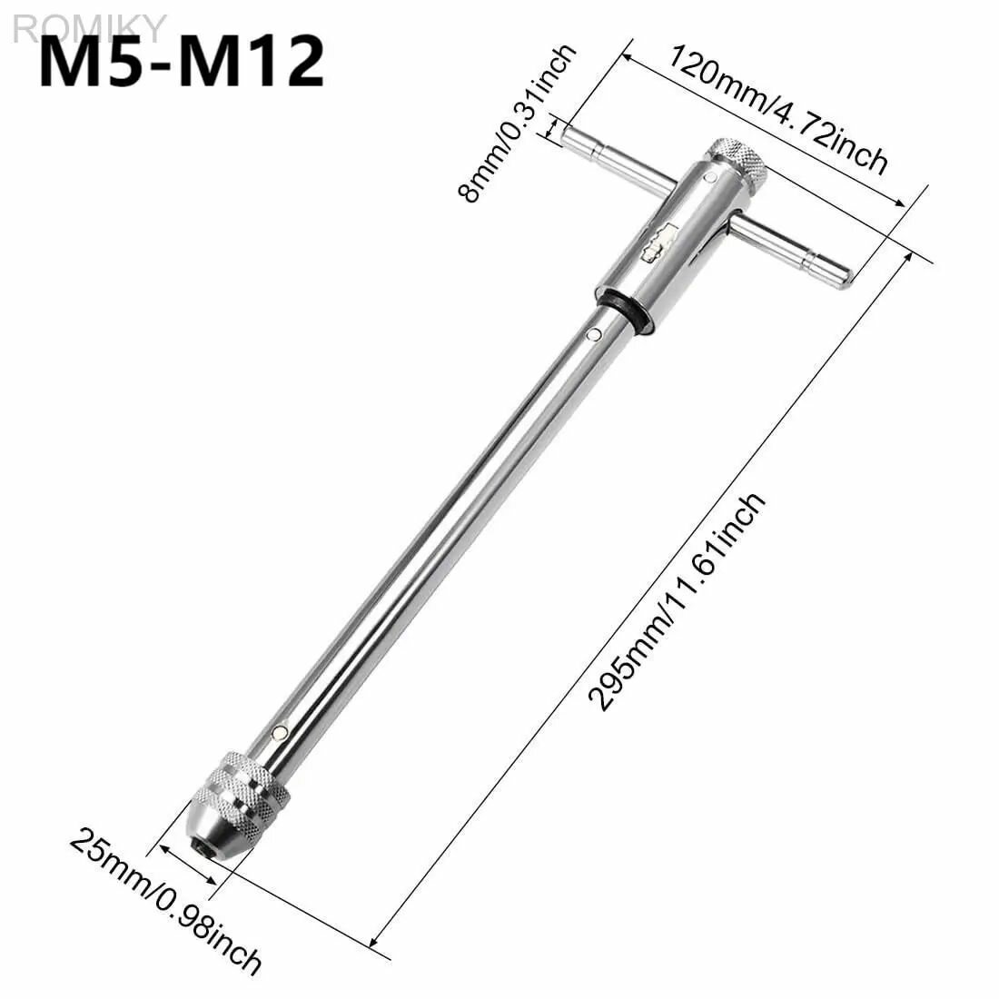 Метчикодержатель, метчикодержатель с трещоткой, M5-M12