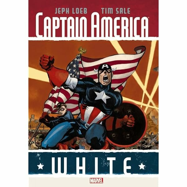 Captain America: White，Reprinted paperback book
