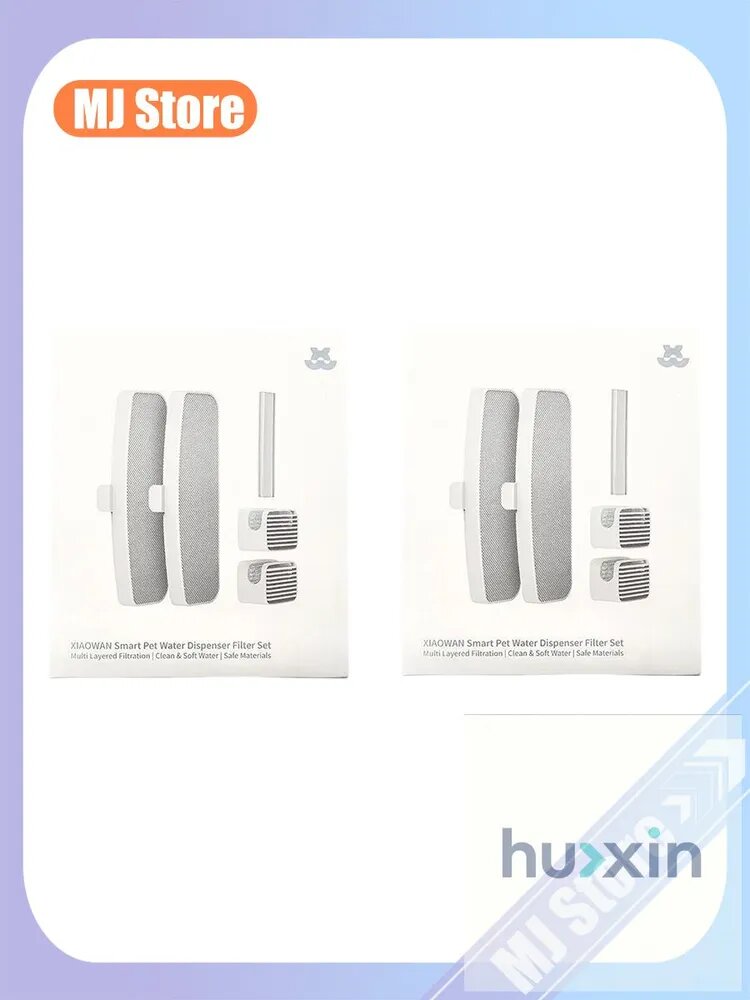 Фильтр для поилки дозатора воды для животных Xiaomi xiaowan Smart Water Dispenser Костюм-двойка