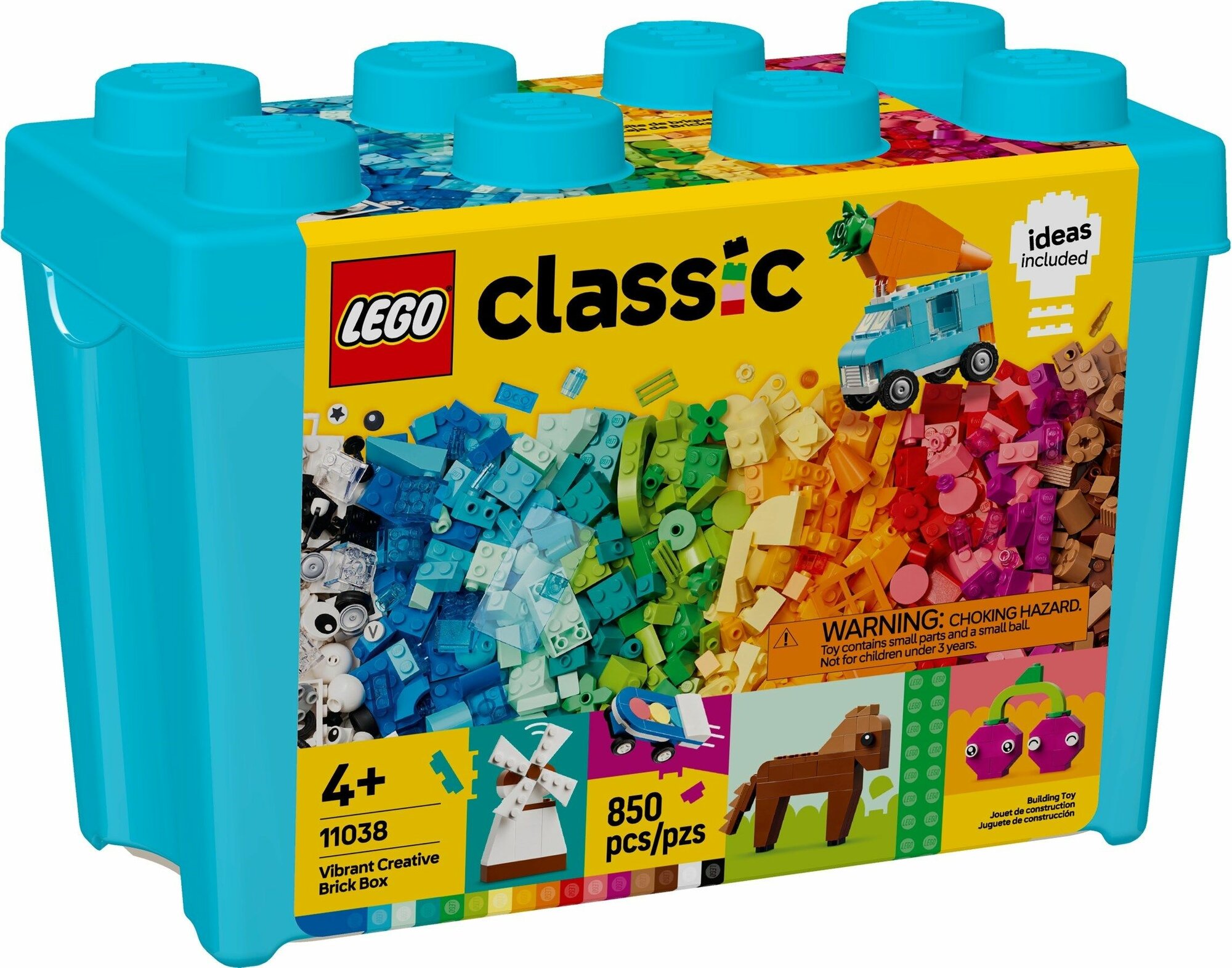 Конструктор LEGO Classic 11038 Яркая креативная коробка кирпичей