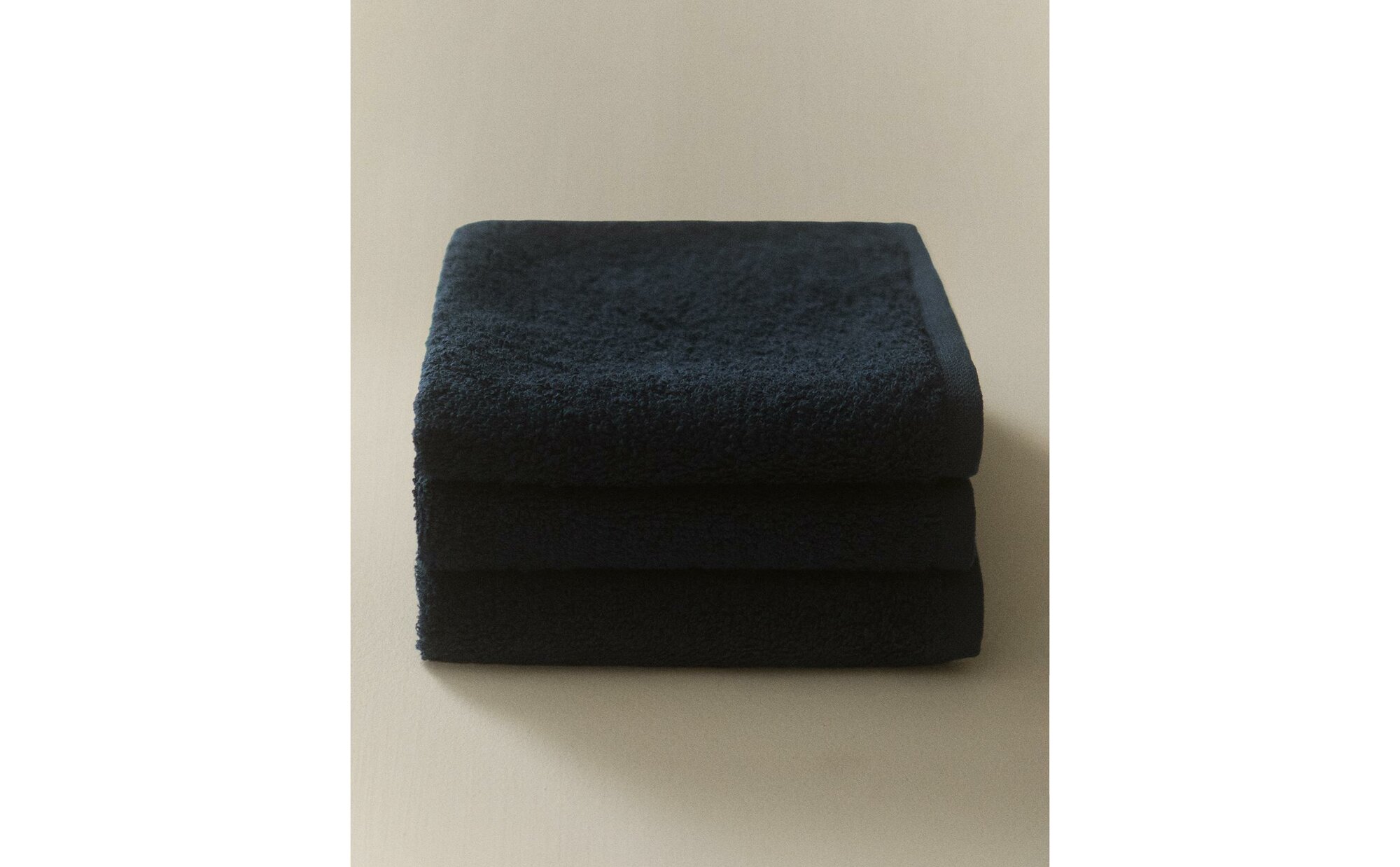 Набор хлопковых полотенец для рук (3 шт.), 30 x 30 cm , NAVY. Бренд - Zara Home