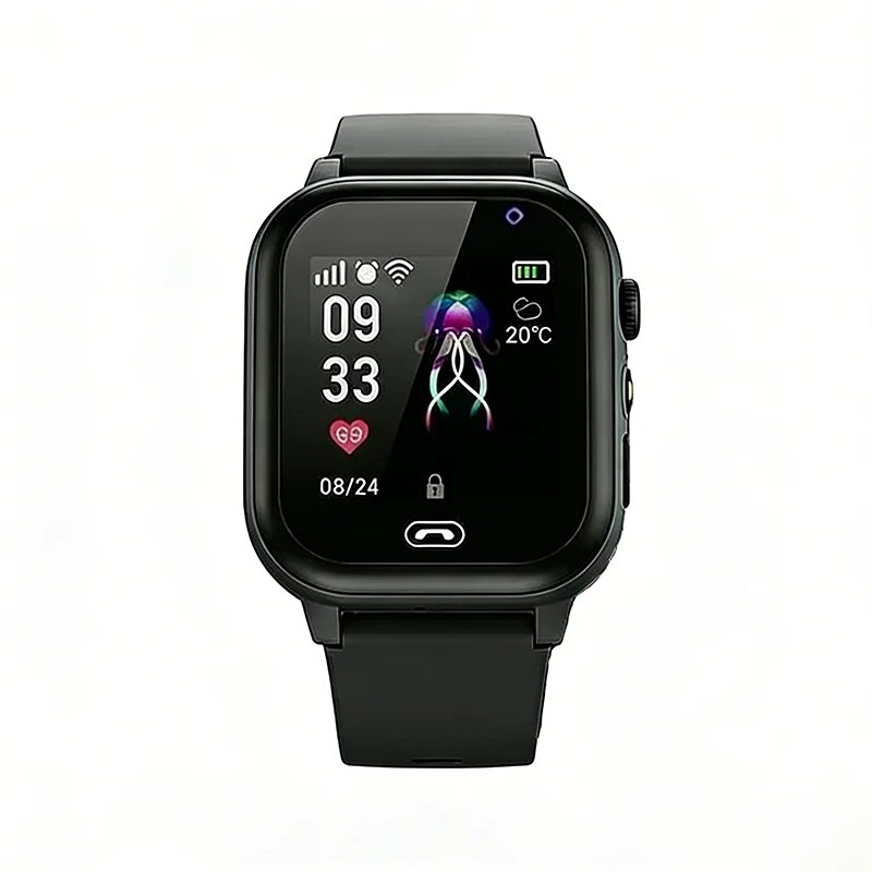 Детские умные часы Lenovo 2026 Black 5G GPS