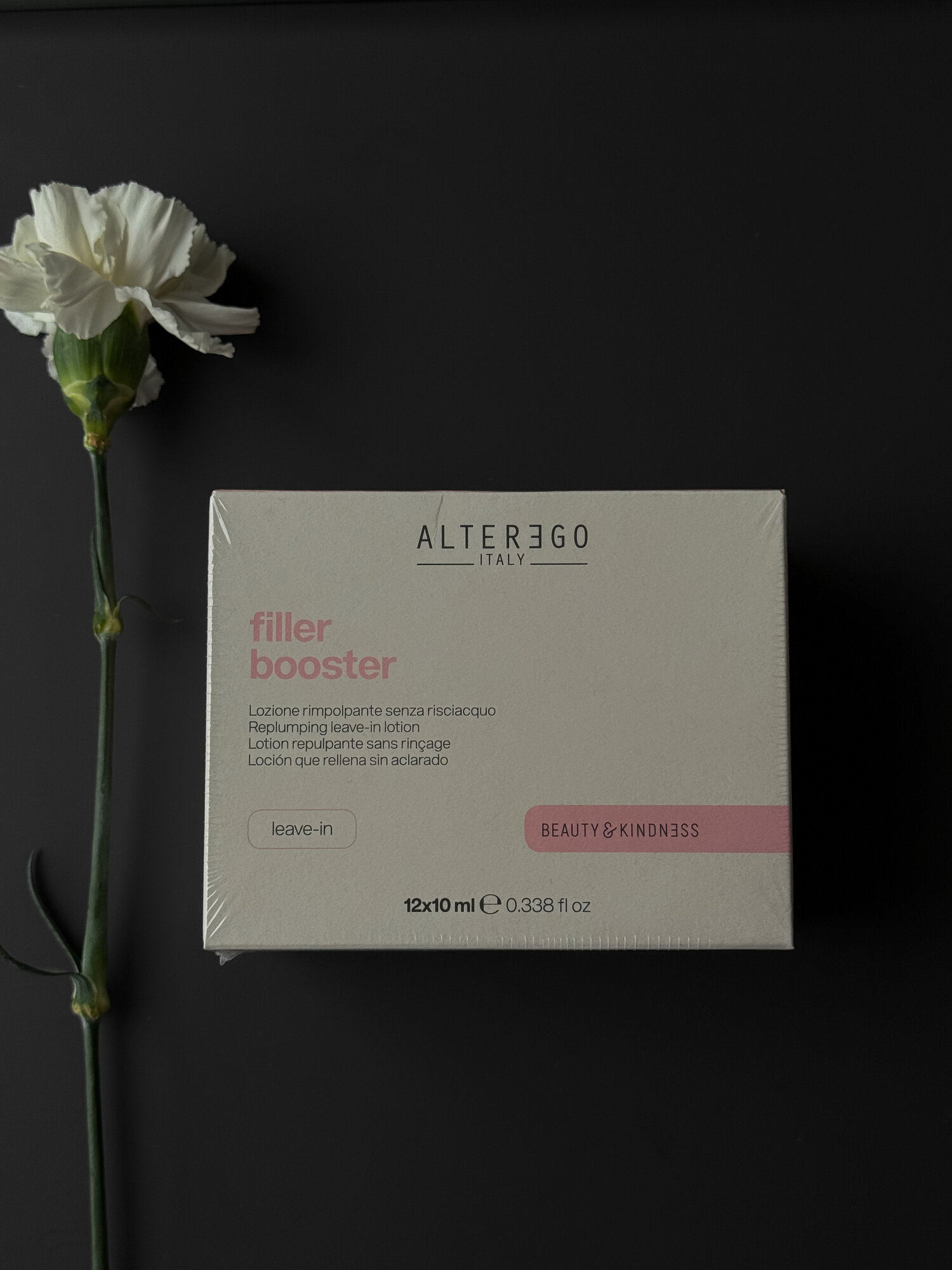 Набор Уплотняющего лосьона для волос ALTEREGO ITALY Filler booster 12/10